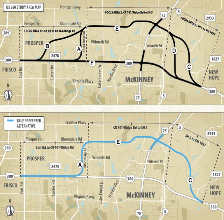 TxDOT Selects Preferred Design for U.S. 380 Bypass in Collin County ...