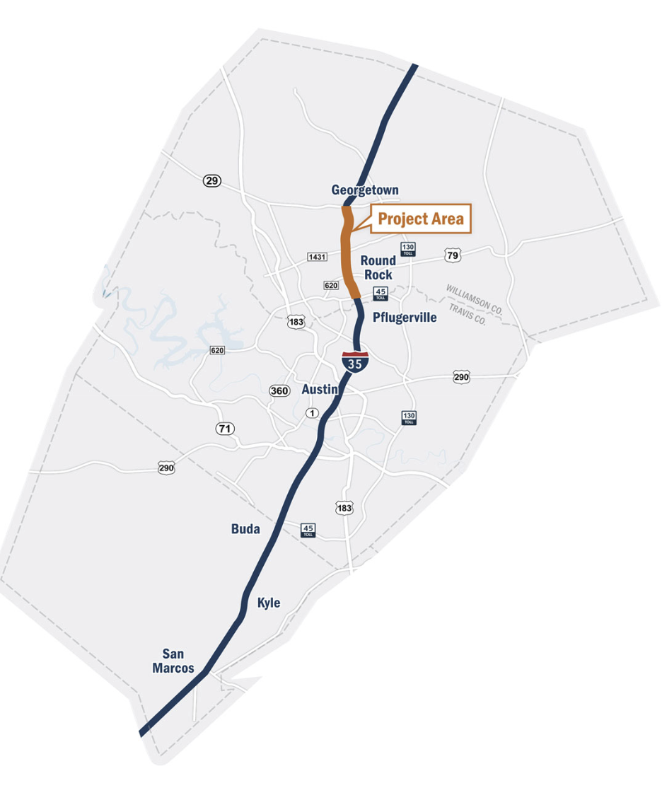 I-35 Expansion in Williamson County Kicked Off Public Input Process ...